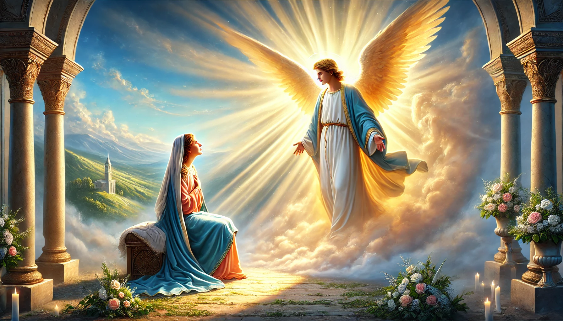Ave Maria - Saudação do Anjo Gabriel - Lugar da Oração